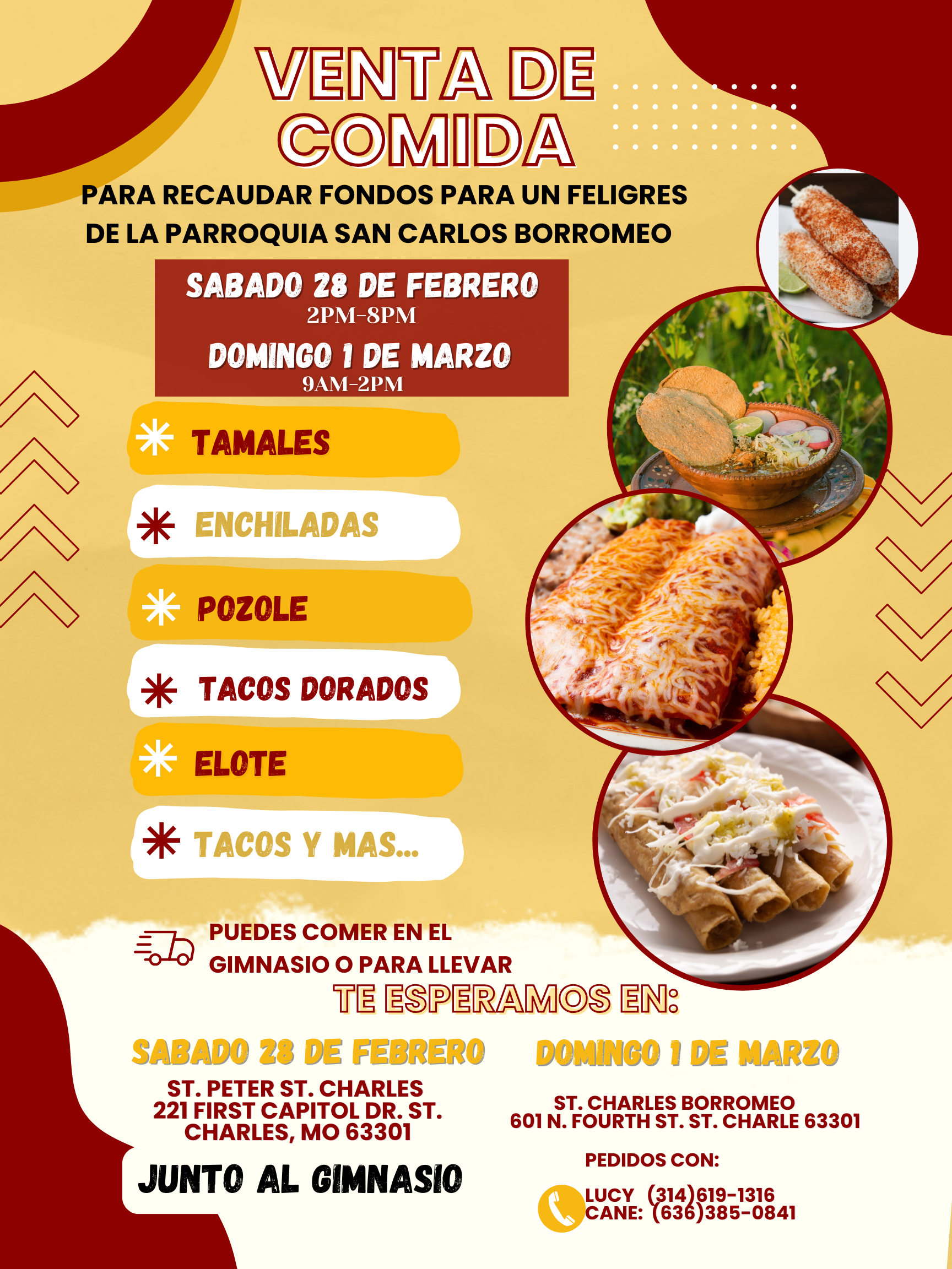 Venta de Comida > Spanish - St. Charles Borromeo